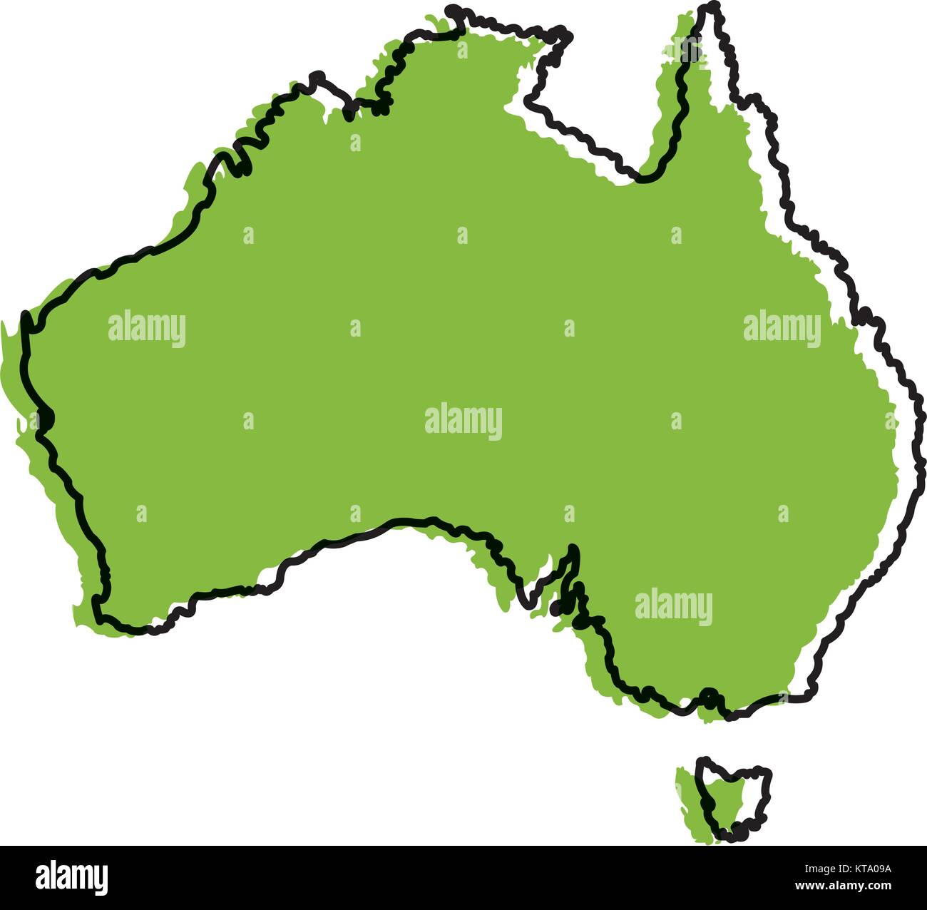 Australian map design Stock Vector Image & Art - Alamy