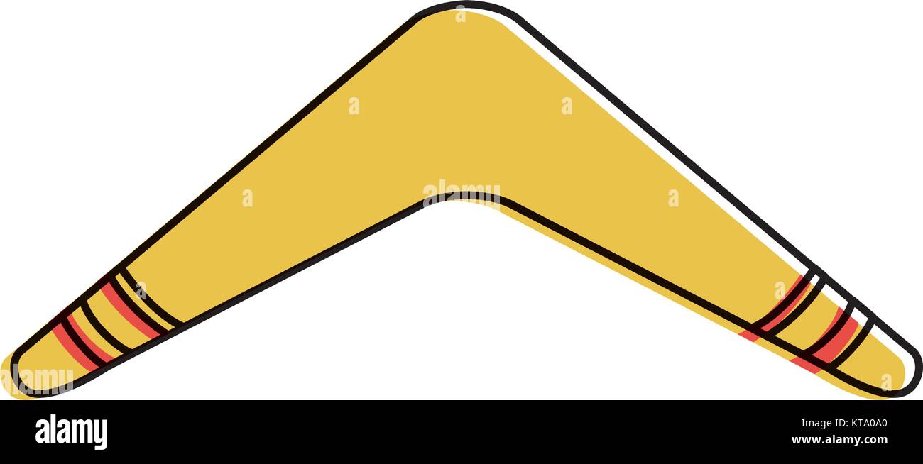 Isolated boomerang design Stock Vector Image & Art - Alamy