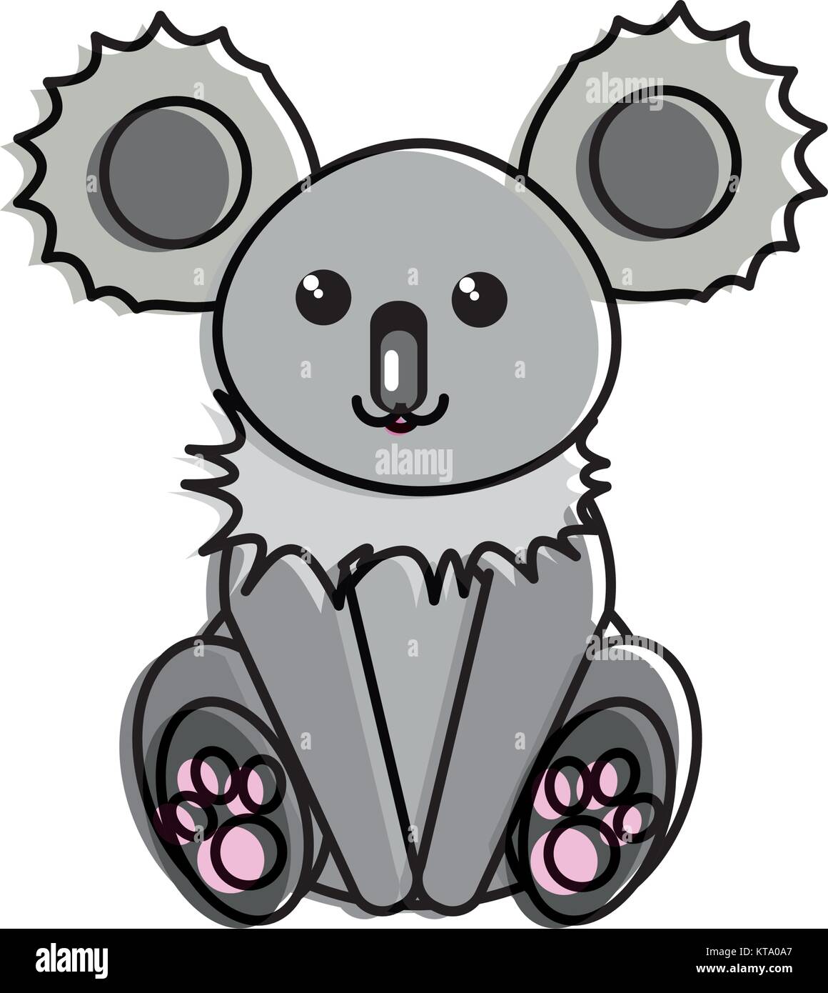 Koala cartoon design Stock Vector Image & Art - Alamy