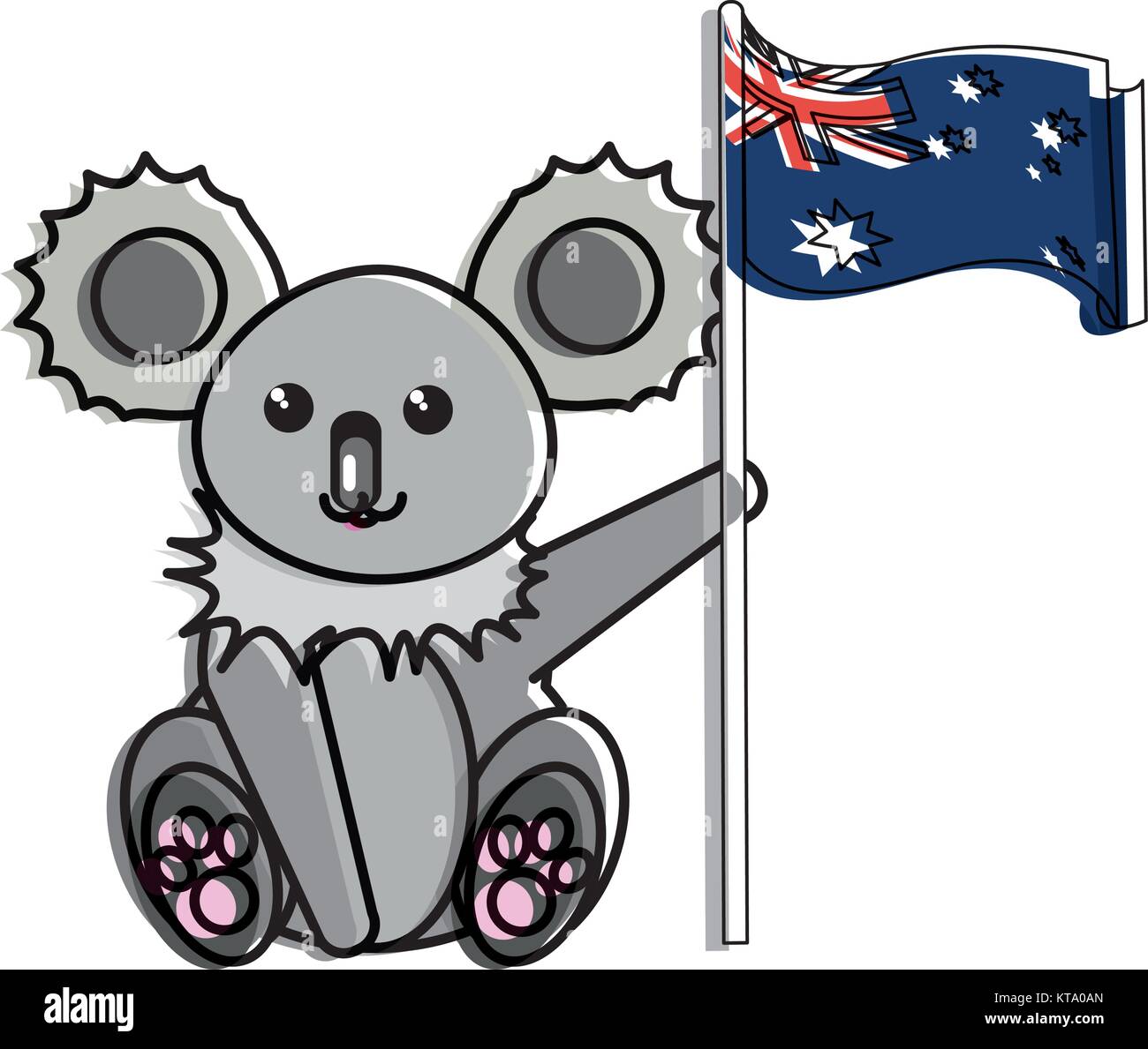 Australian koala design Stock Vector Image & Art - Alamy