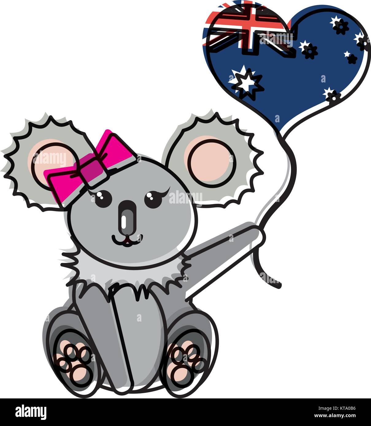 Australian koala design Stock Vector Image & Art - Alamy