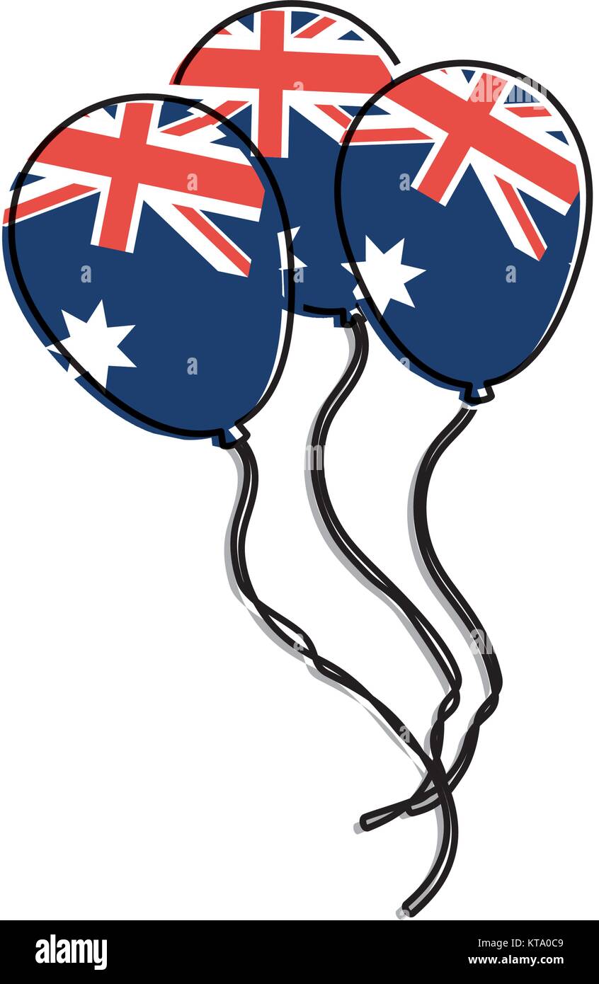 Australian balloons design Stock Vector Image & Art - Alamy