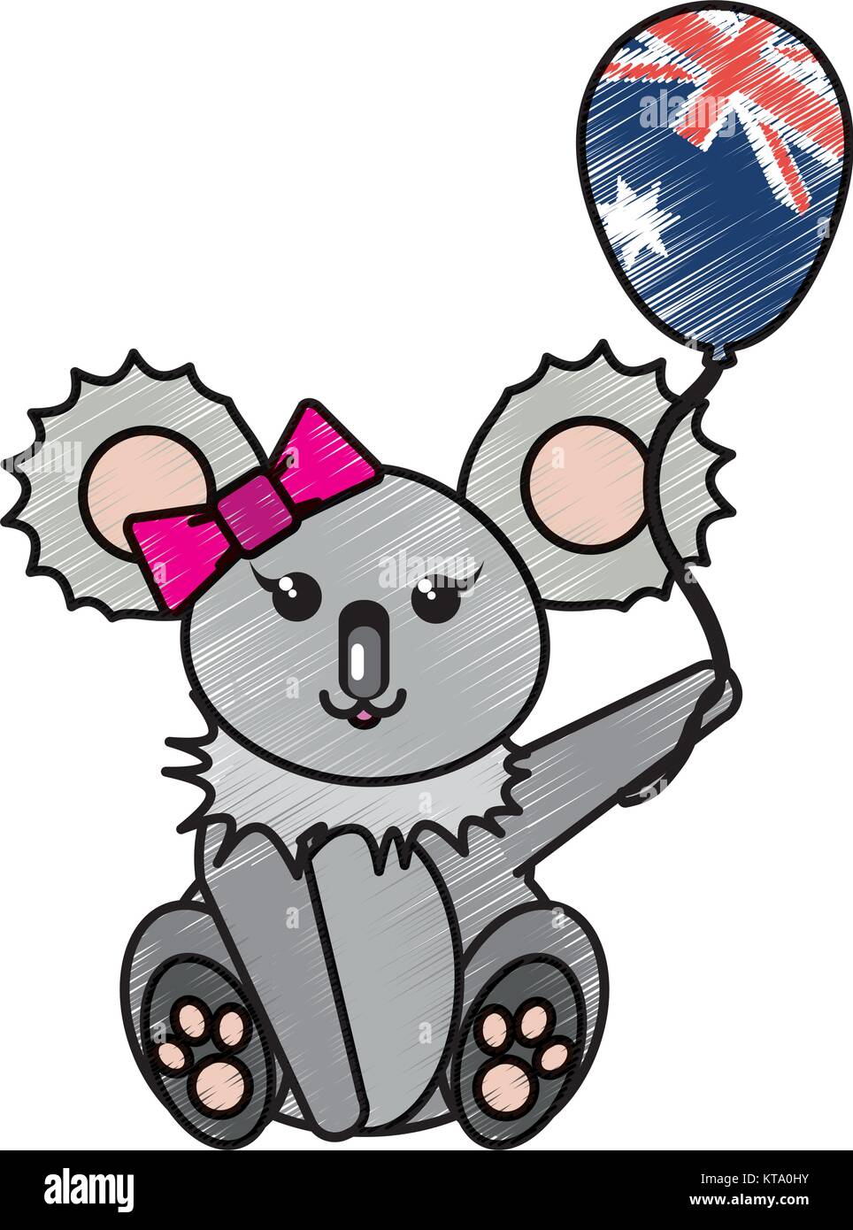 Australian koala design Stock Vector Image & Art - Alamy