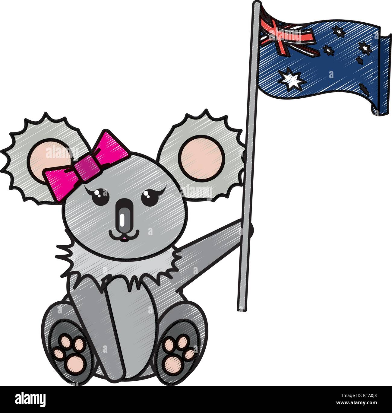 Australian koala design Stock Vector Image & Art - Alamy