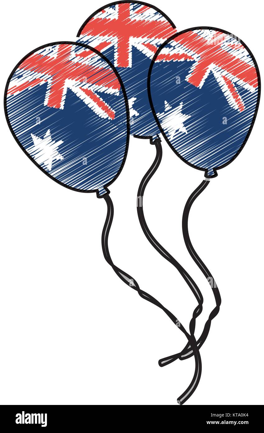 Australian balloons design Stock Vector Image & Art - Alamy