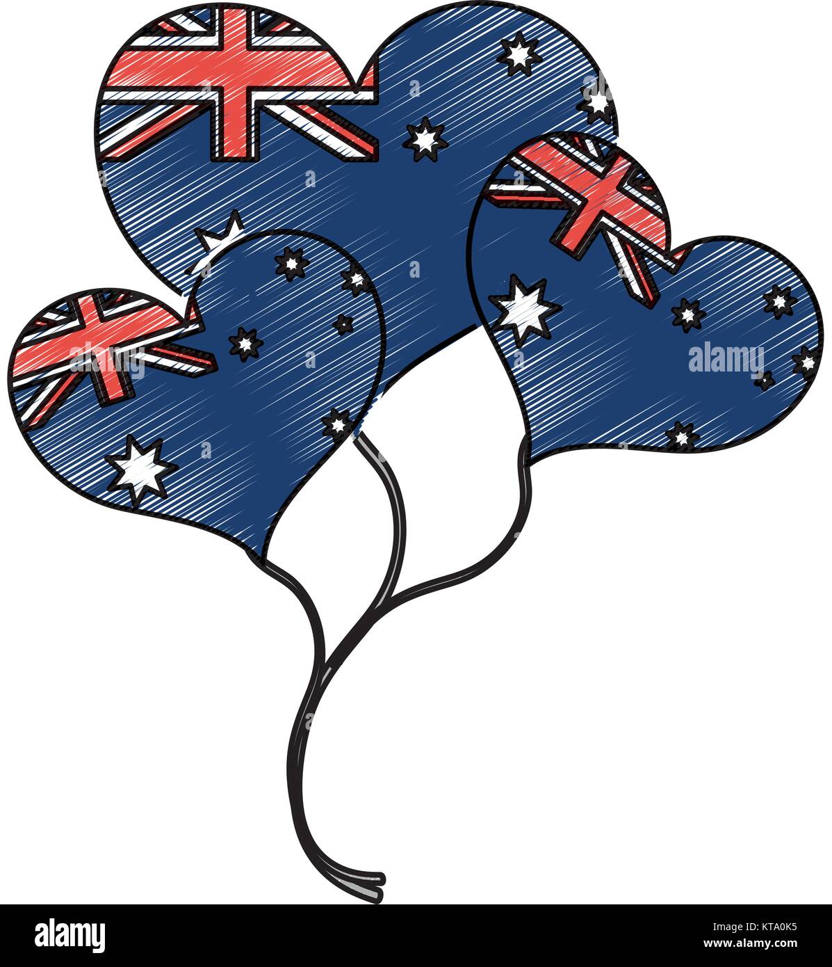 Australian balloons design Stock Vector Image & Art - Alamy