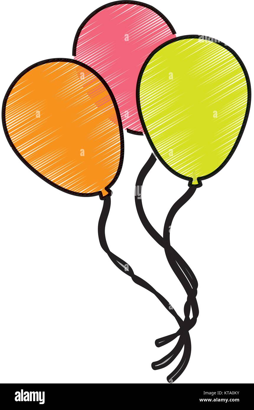 Isolated balloon design Stock Vector Image & Art - Alamy