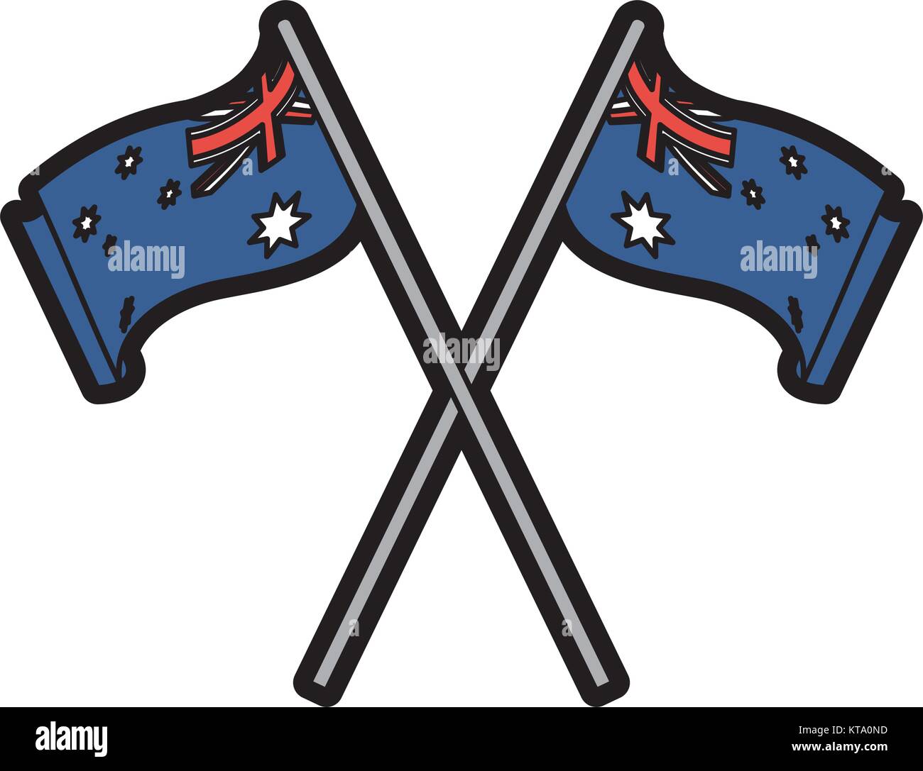 Australian scene Cut Out Stock Images & Pictures - Alamy