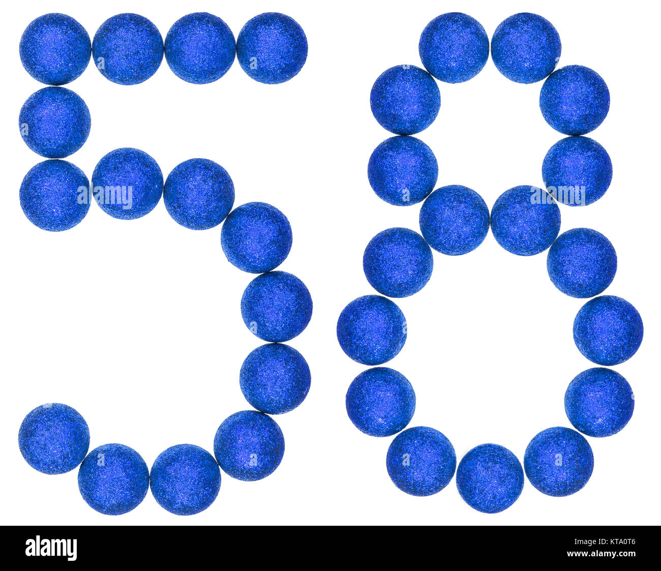 Number 58 fifty eight hi-res stock photography and images - Alamy