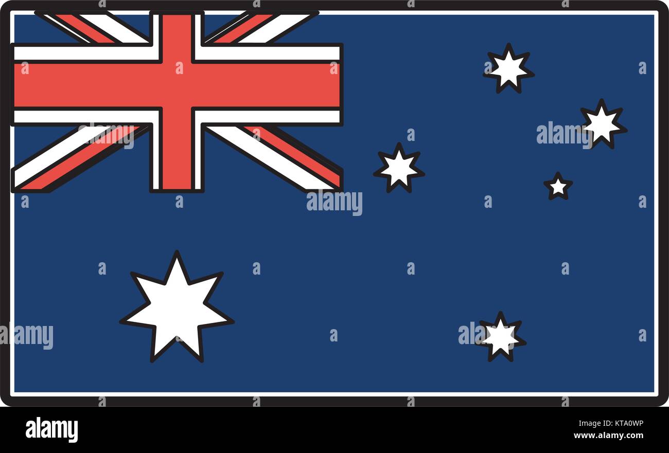 Australian flag design Stock Vector Image & Art - Alamy