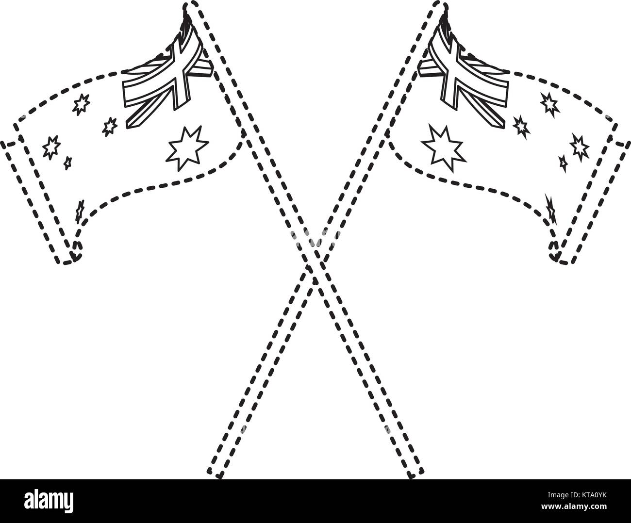 Australian flag design Stock Vector Image & Art - Alamy