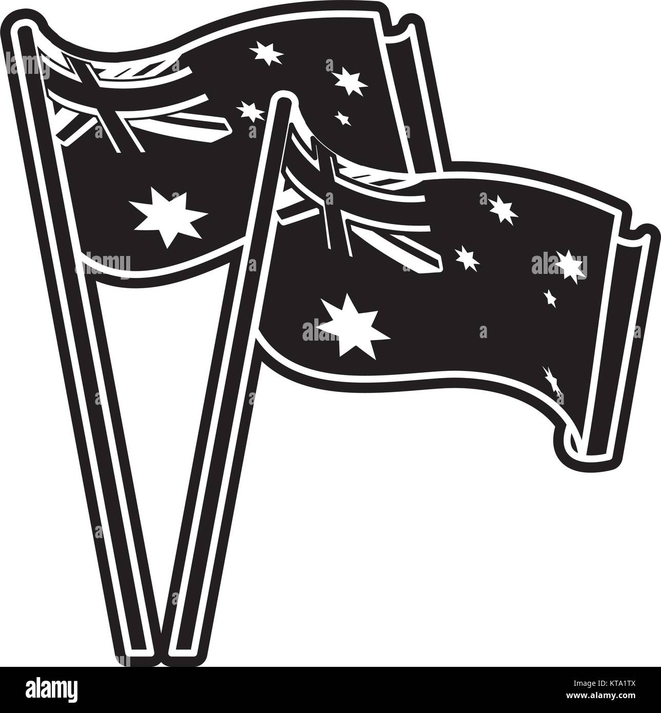 Australian flag design Stock Vector Image & Art - Alamy