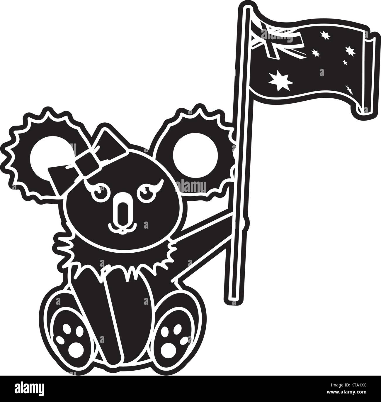 Australian koala design Stock Vector Image & Art - Alamy