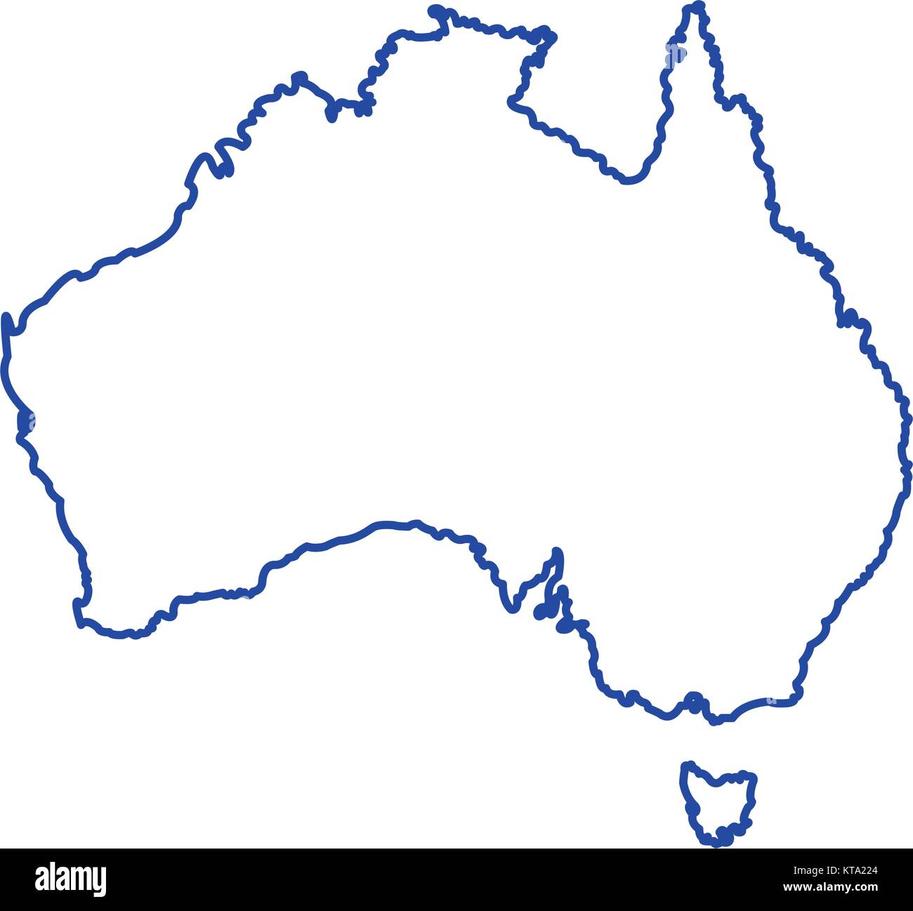 Australian map design Stock Vector Image & Art - Alamy
