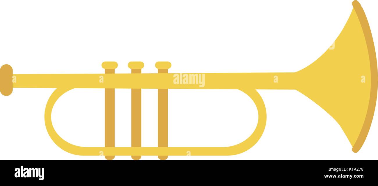 Isolated trumpet design Stock Vector Image & Art - Alamy