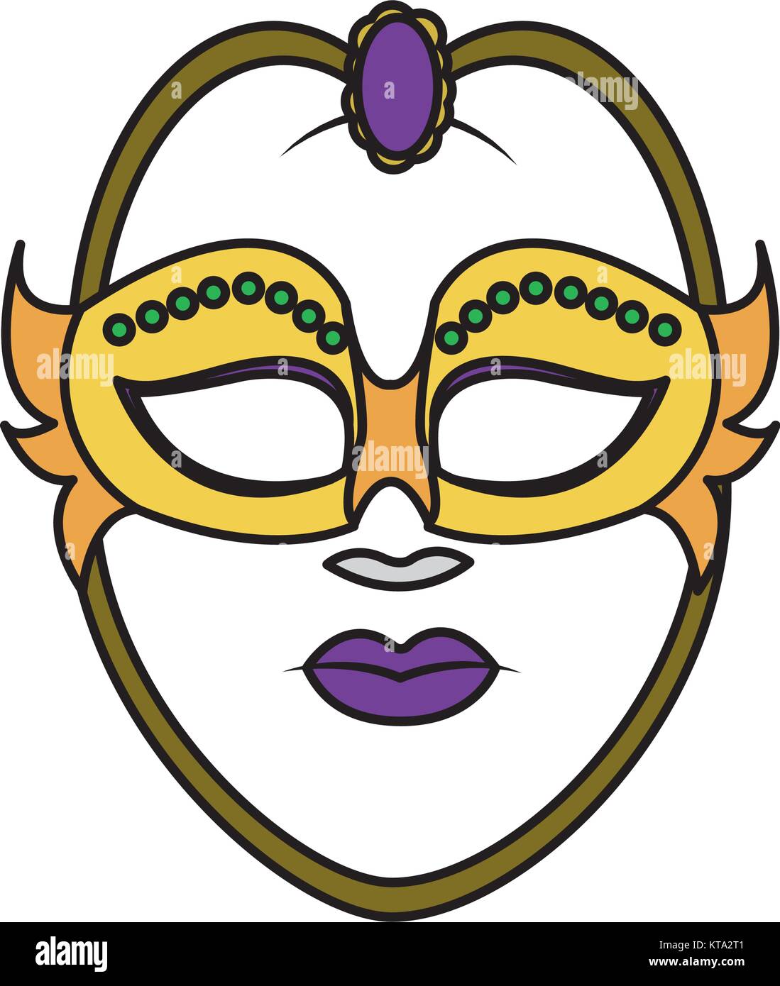 Isolated mask design Stock Vector Image & Art - Alamy