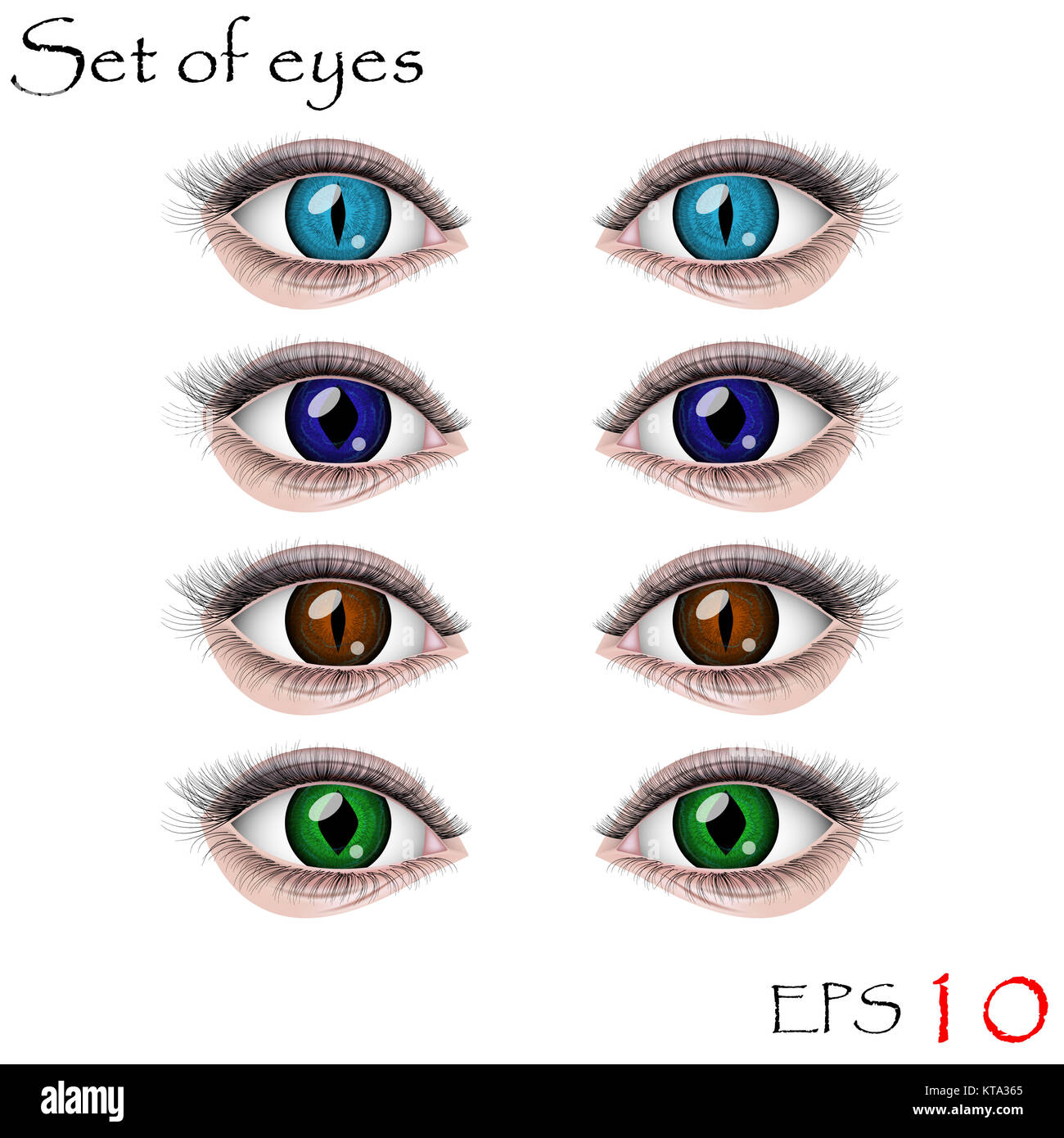 Beautiful female eyes Stock Photo - Alamy