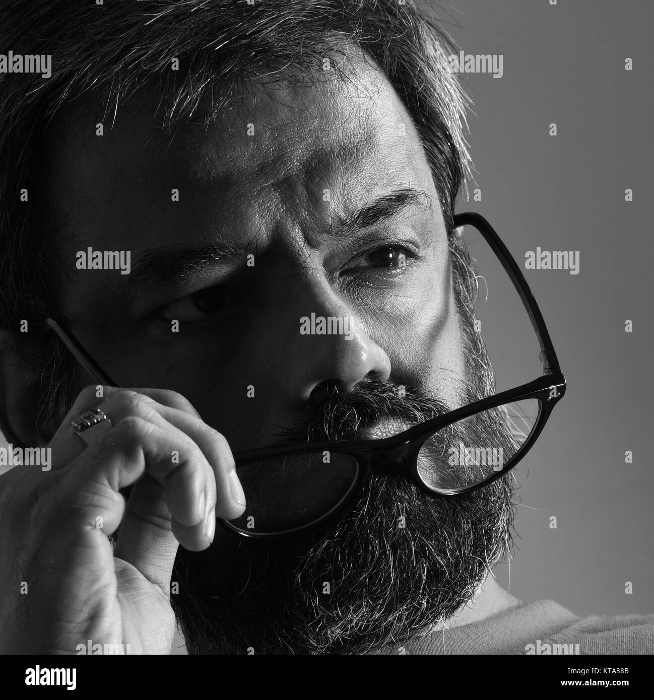 Dramatic headshots black man hi-res stock photography and images - Alamy