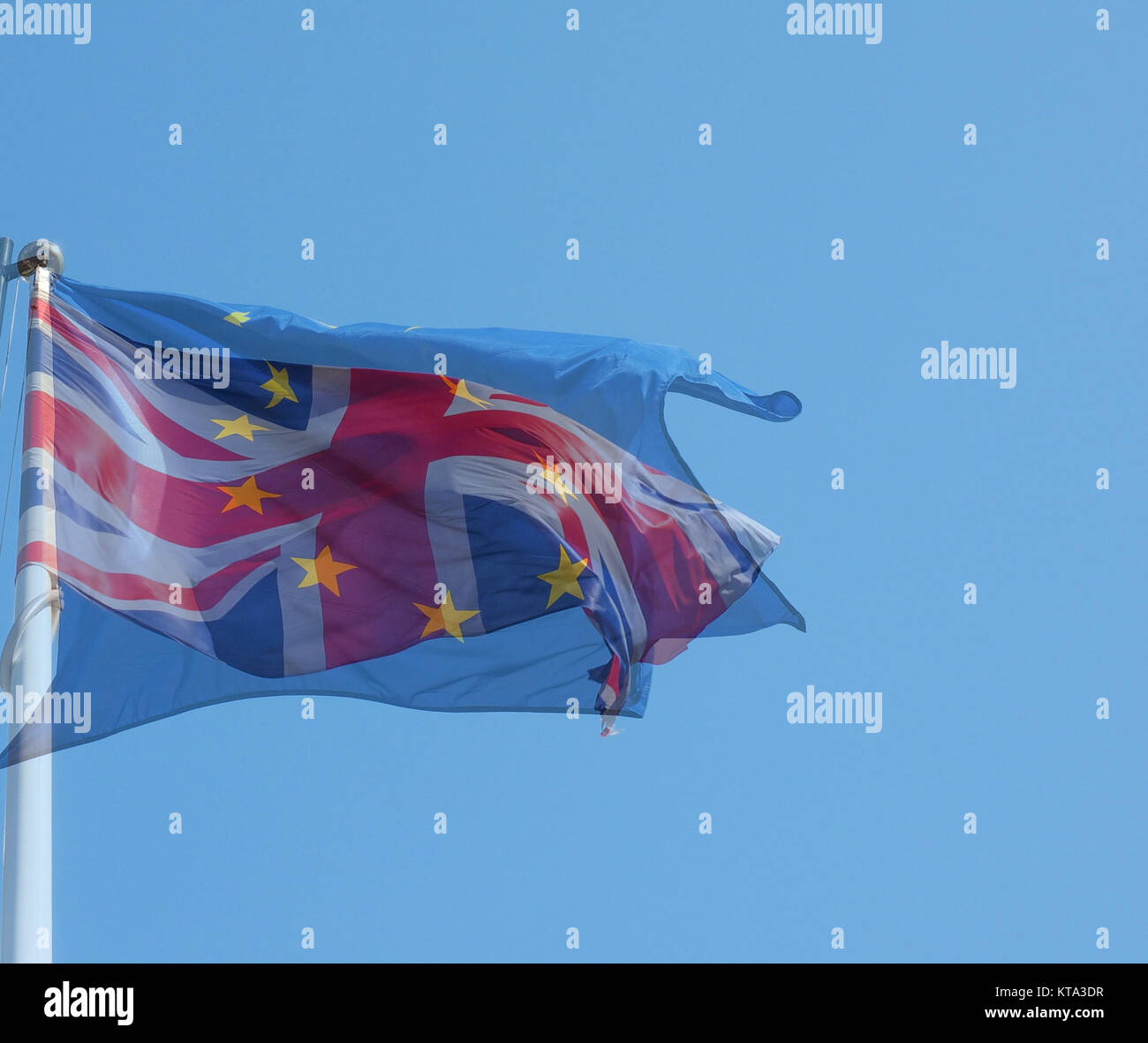 Union jack jack flags hi-res stock photography and images - Alamy
