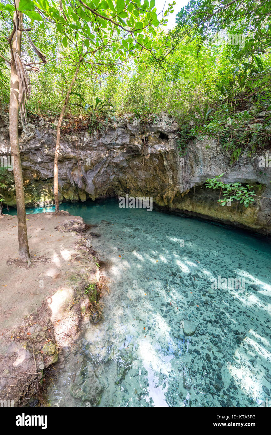 Cenote near Tulum, Mexico Stock Photo - Alamy