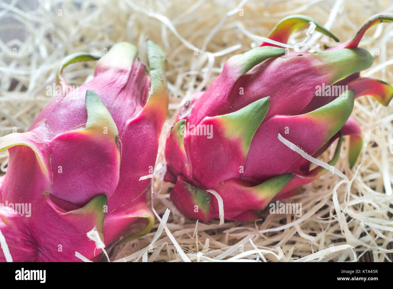 Dragon fruit close up Stock Photo - Alamy