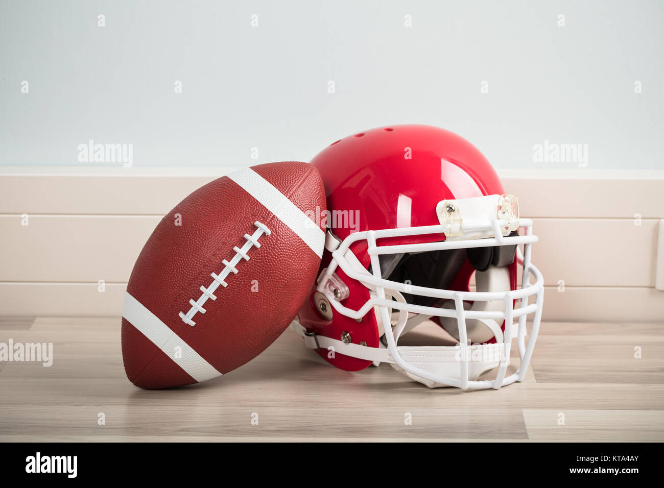Leather helmet football hi-res stock photography and images - Alamy