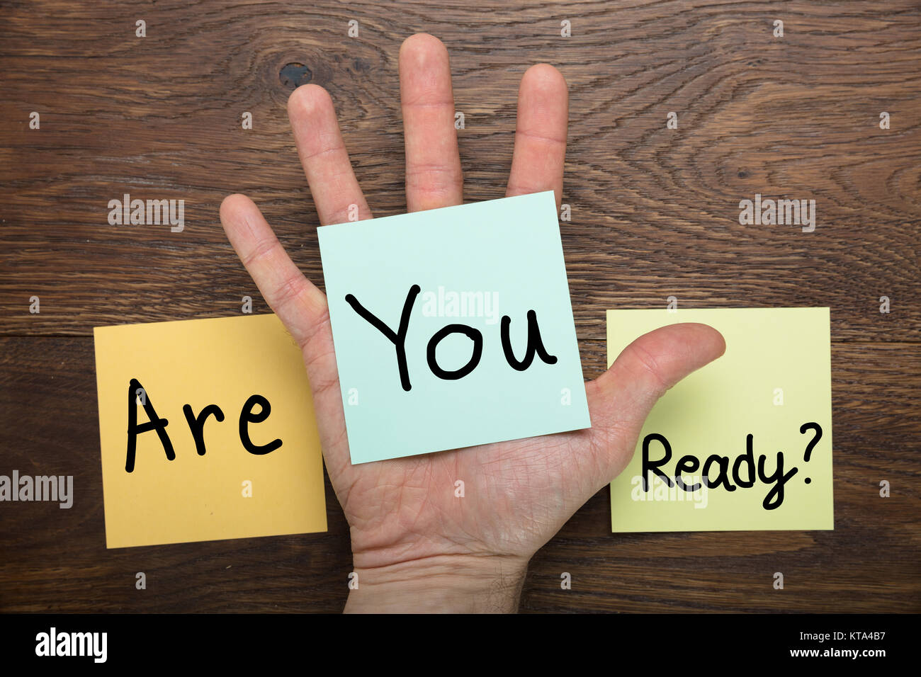 Are You Ready Concept Stock Photo - Alamy