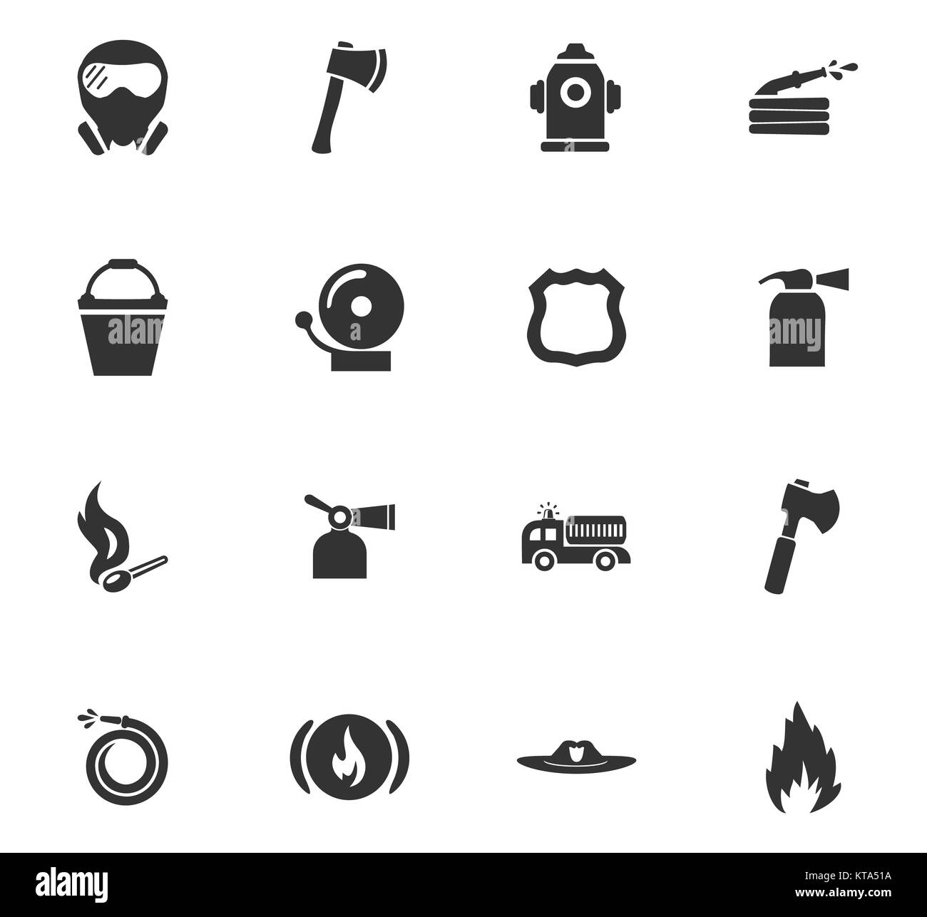 Firefighting train Black and White Stock Photos & Images - Alamy