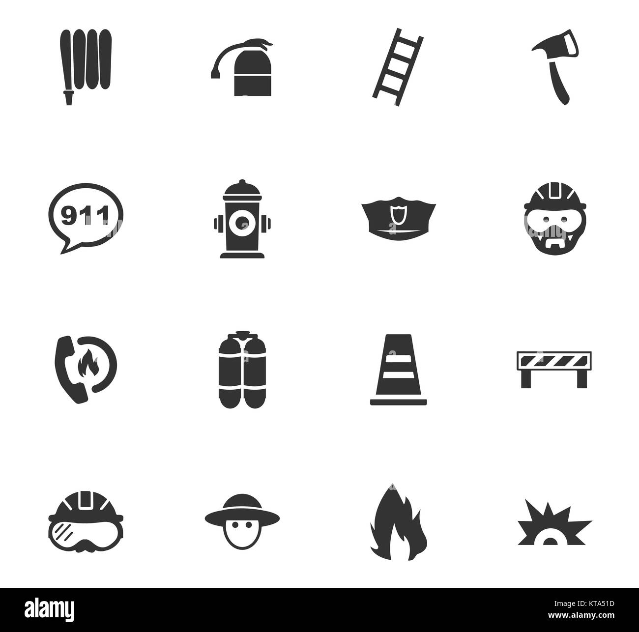 Firefighting train Black and White Stock Photos & Images - Alamy