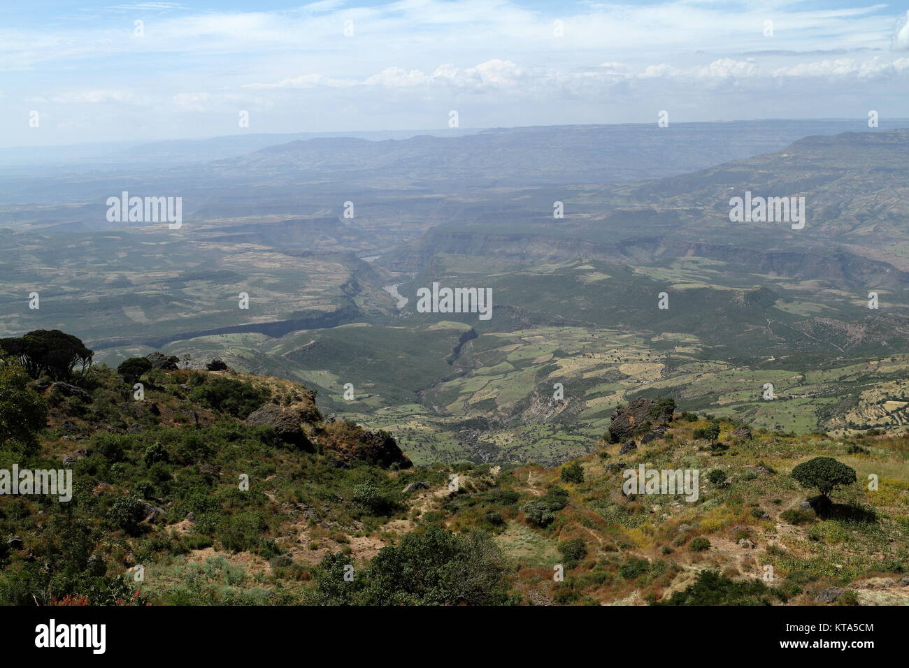 the rift valley of ethiopia in africa Stock Photo - Alamy