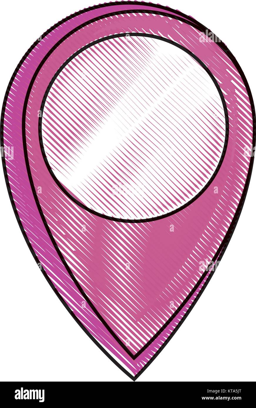 Pin location symbol Stock Vector Image & Art - Alamy