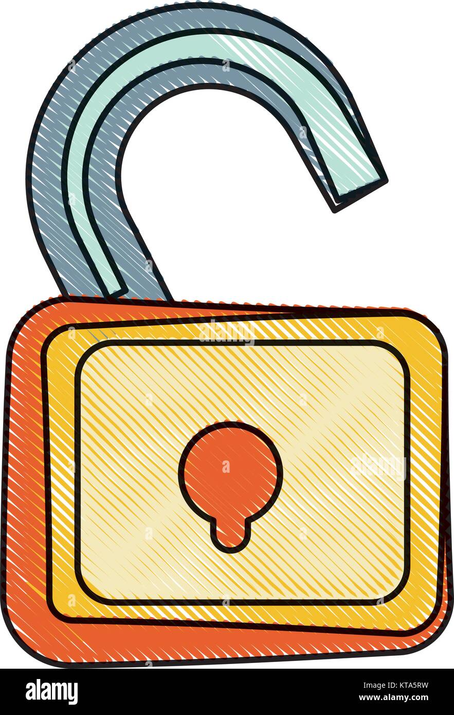 Padlock security symbol Stock Vector Image & Art - Alamy