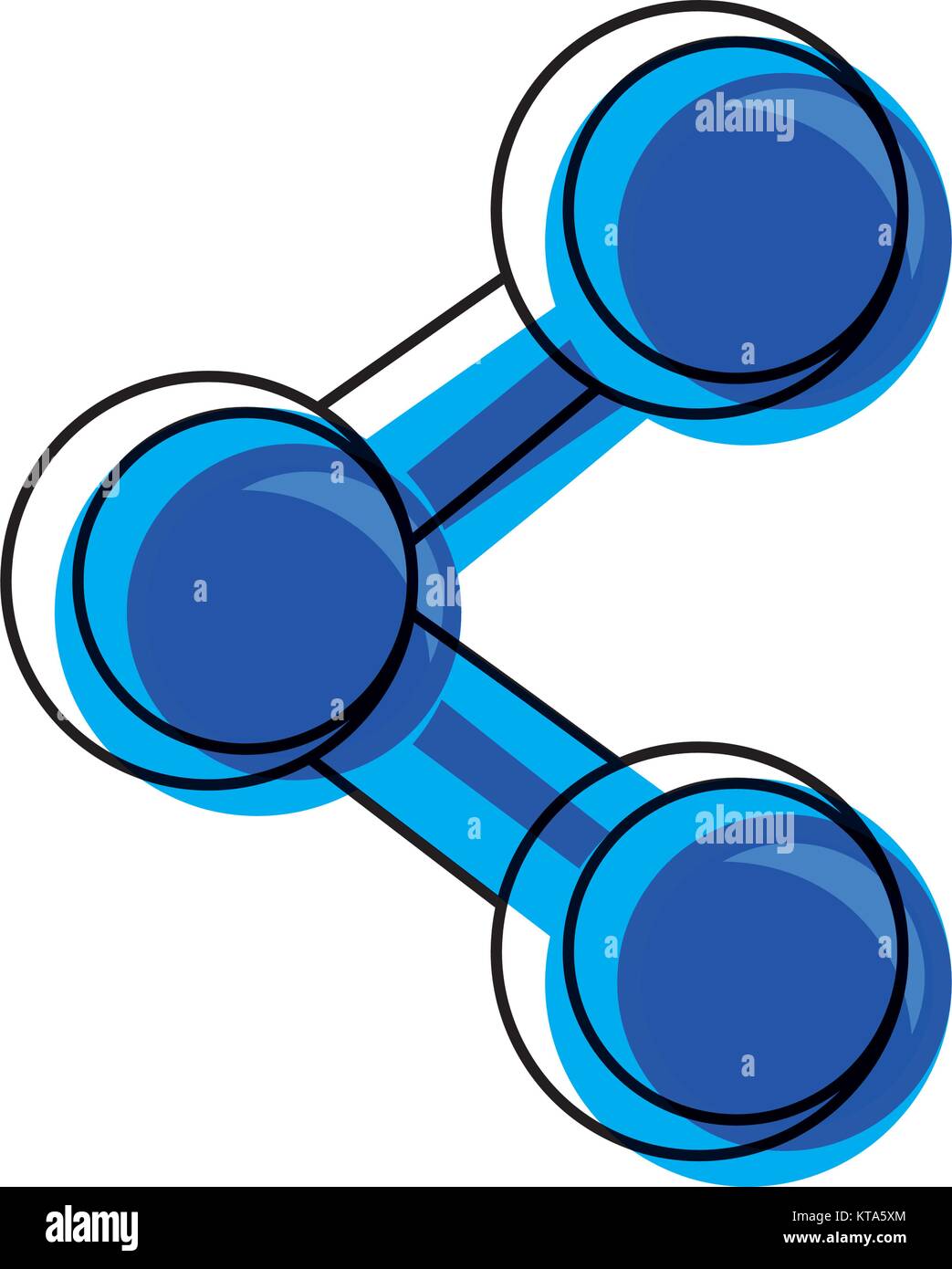 Sharing social symbol Stock Vector Image & Art - Alamy