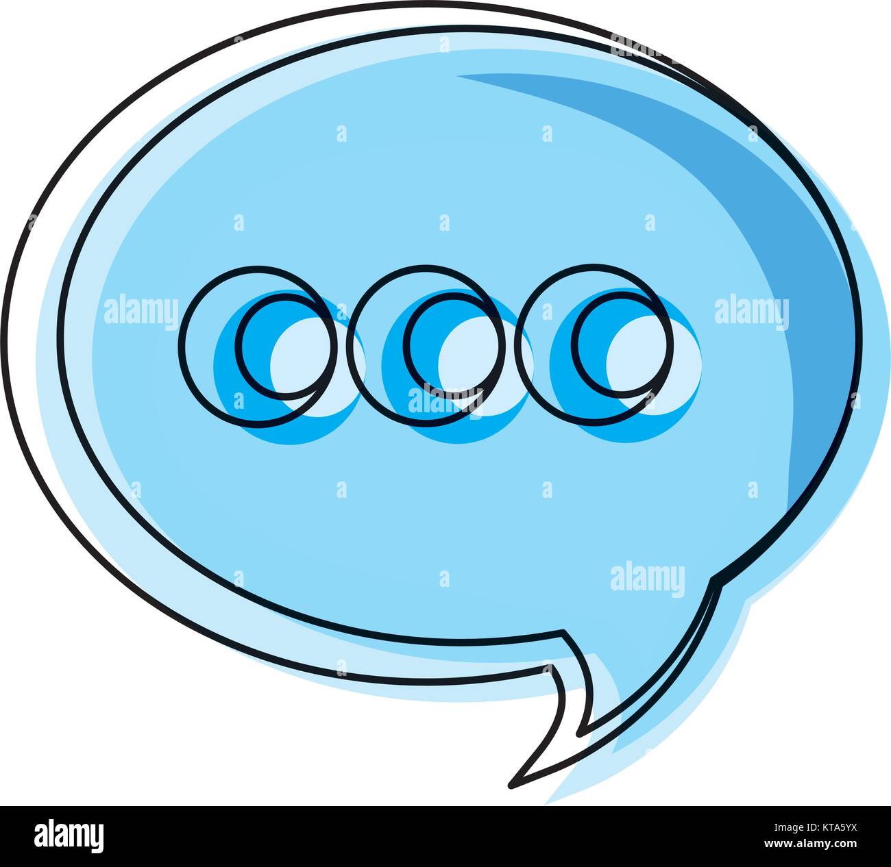 Chat bubble symbol Stock Vector Image & Art - Alamy