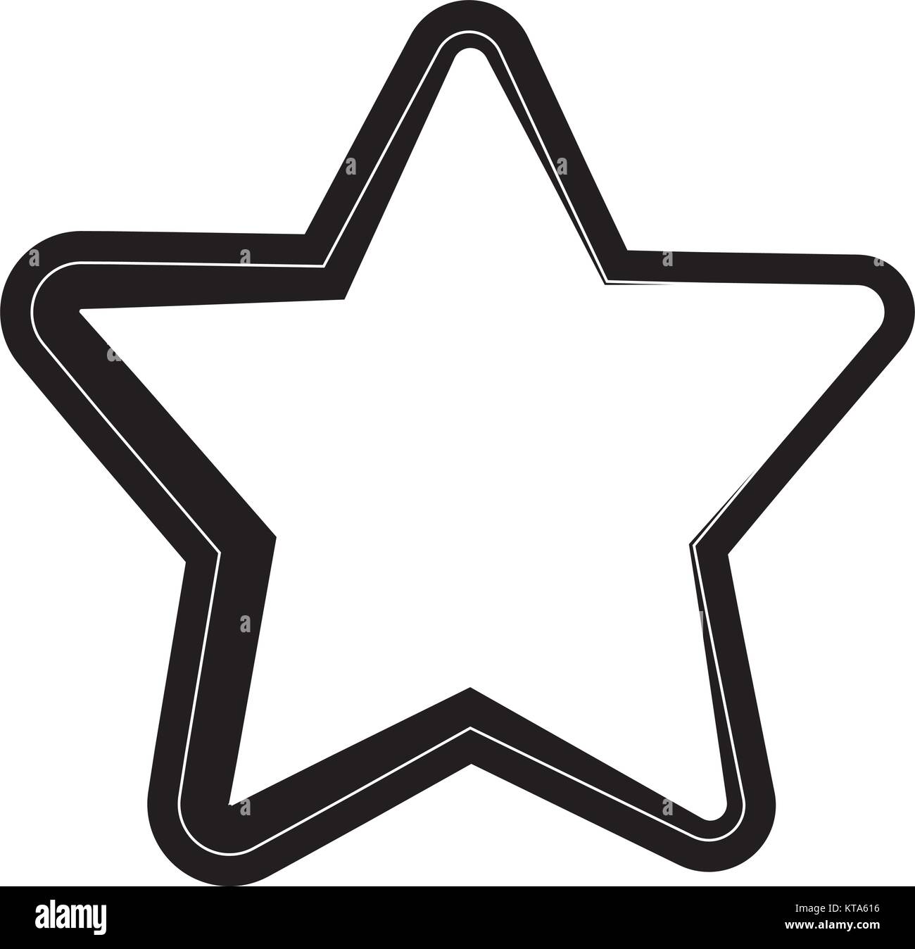 Star shape symbol Stock Vector Image & Art - Alamy