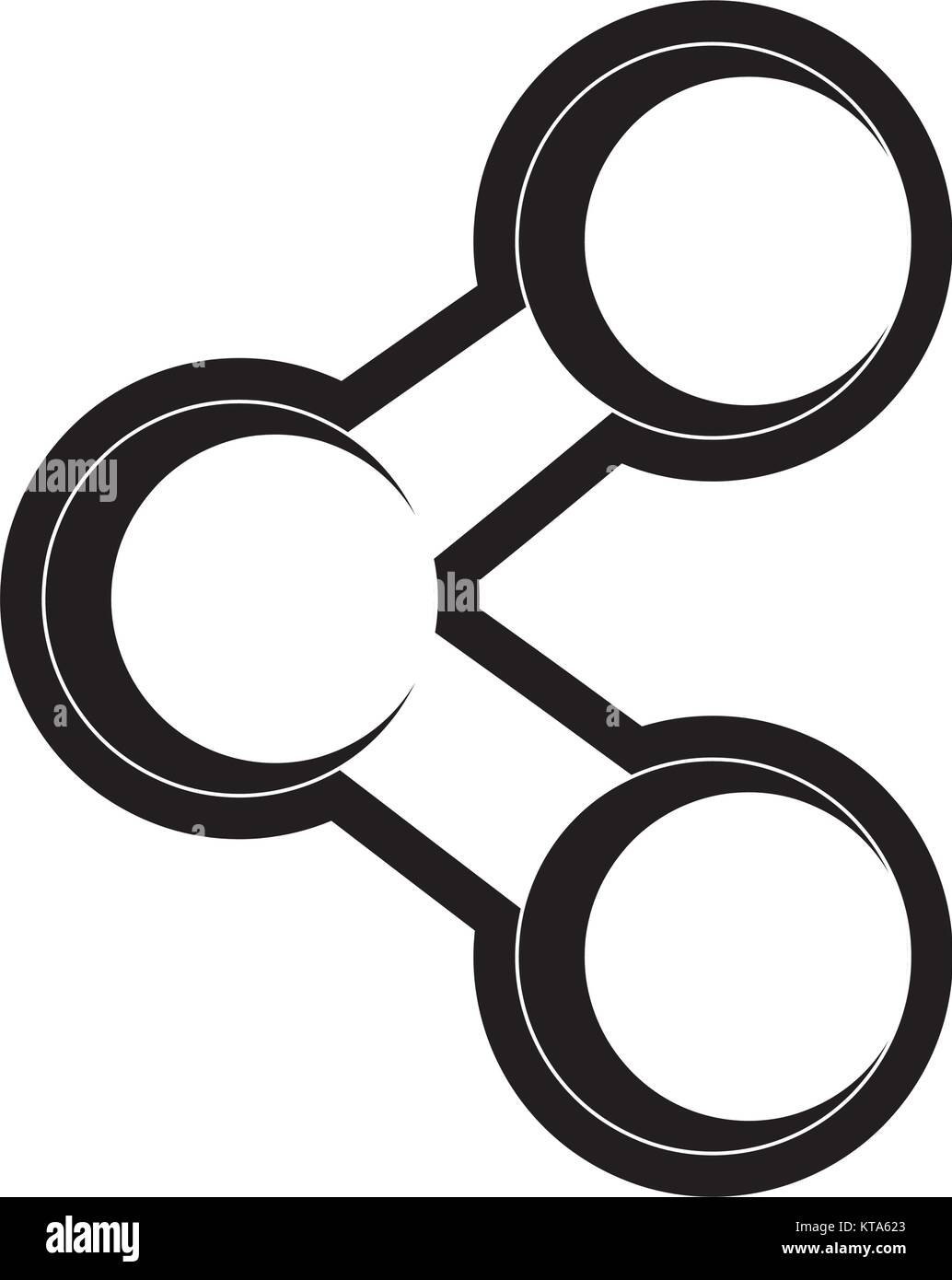 Sharing social symbol Stock Vector Image & Art - Alamy