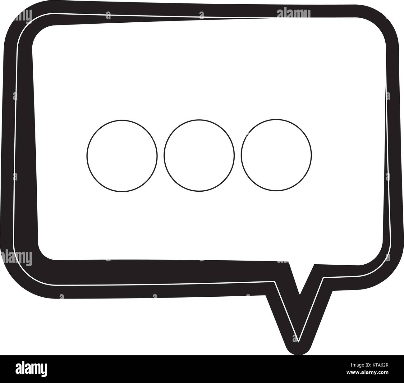 Chat bubble symbol Stock Vector Image & Art - Alamy