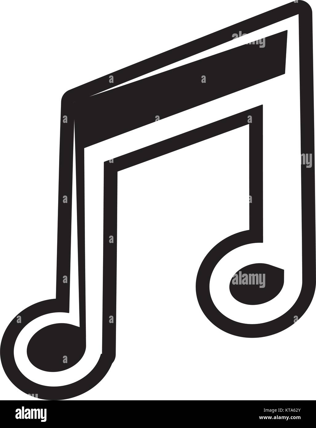 Music note symbol Stock Vector Image & Art - Alamy