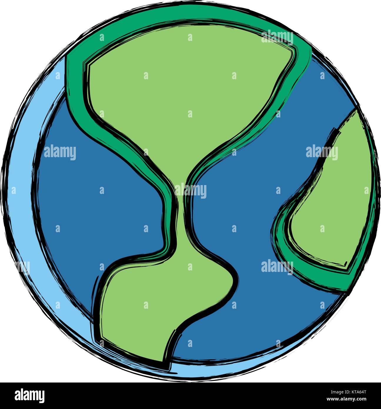 Earth world symbol Stock Vector Image & Art - Alamy