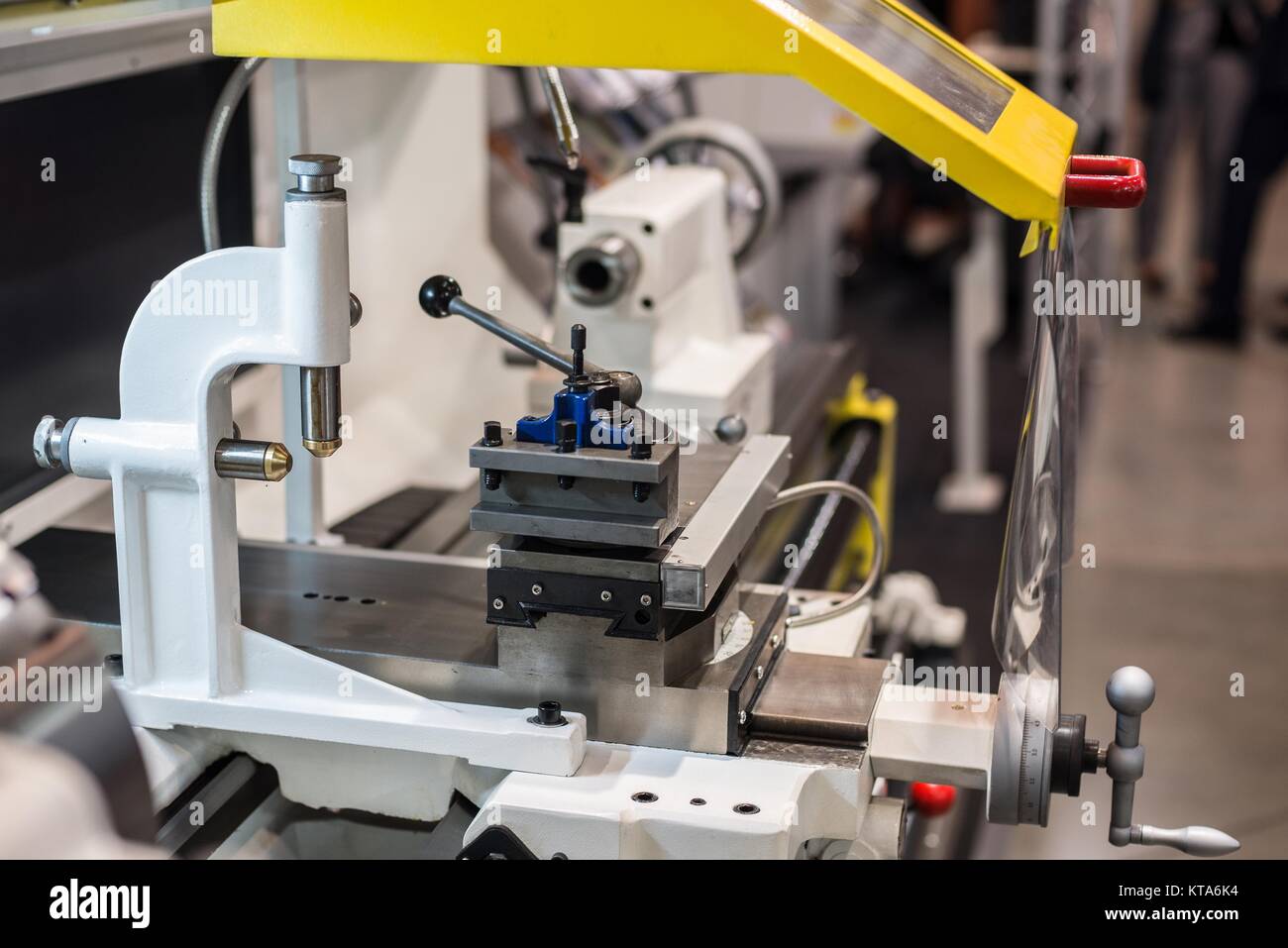 Modern industrial lathe in hi-res stock photography and images - Alamy