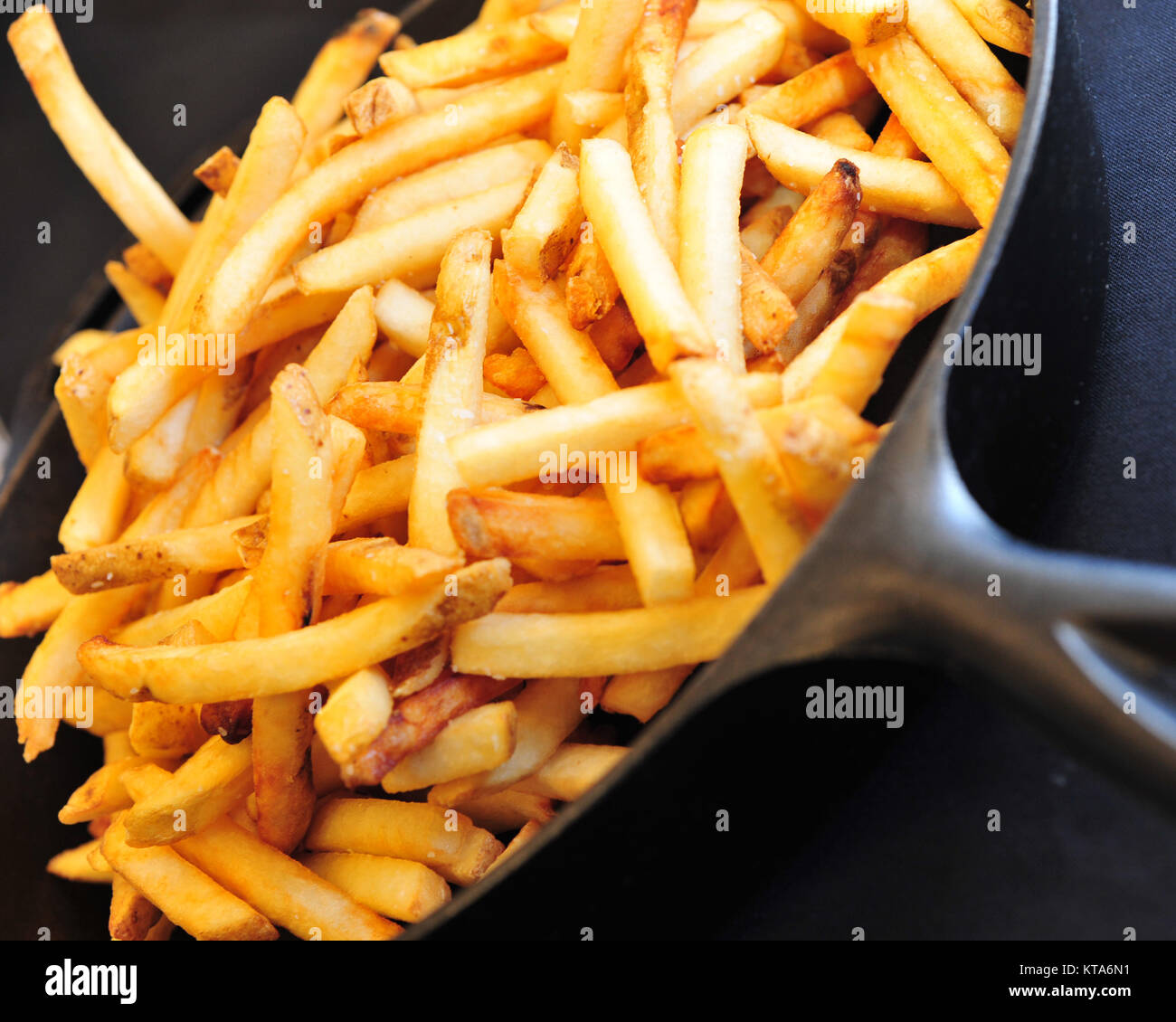 French fries in a pan Stock Photo - Alamy