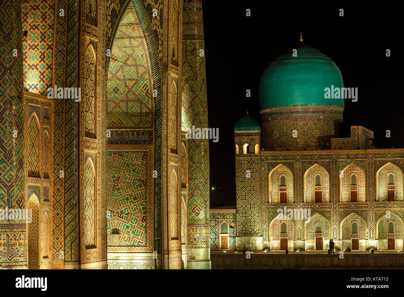 The Registan At Night, Photographed From The Viewing Platform ...