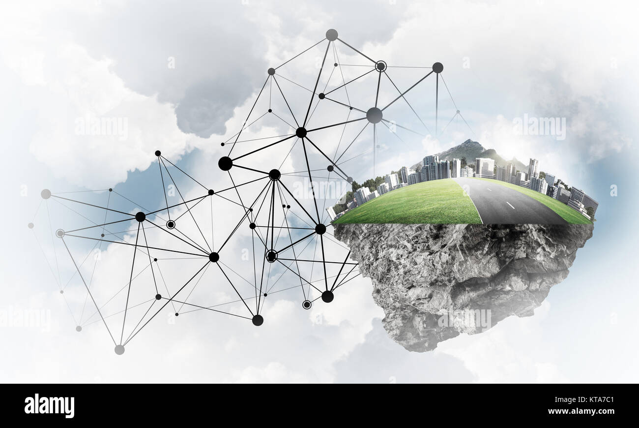 Levitating island hi-res stock photography and images - Alamy