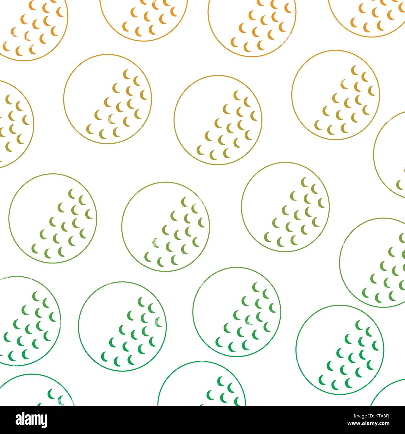 golf club ball sport object play seamless pattern vector illustration ...