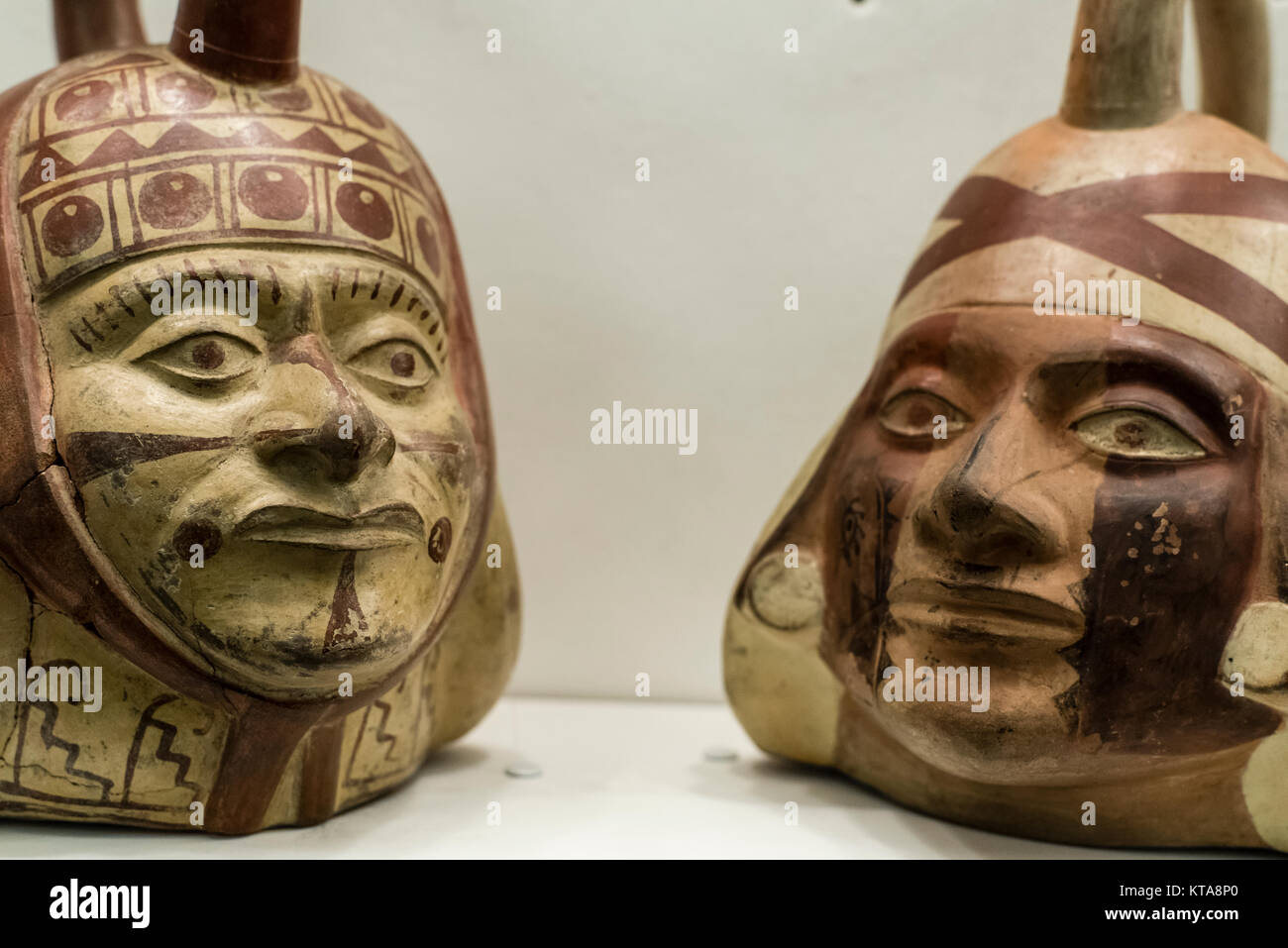 Moche culture, portrait vessel, hi-res stock photography and images - Alamy