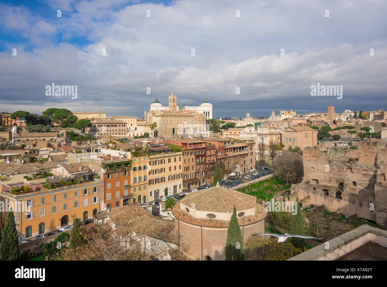 Rome (Italy) - The archeological historic center of Rome, named ...