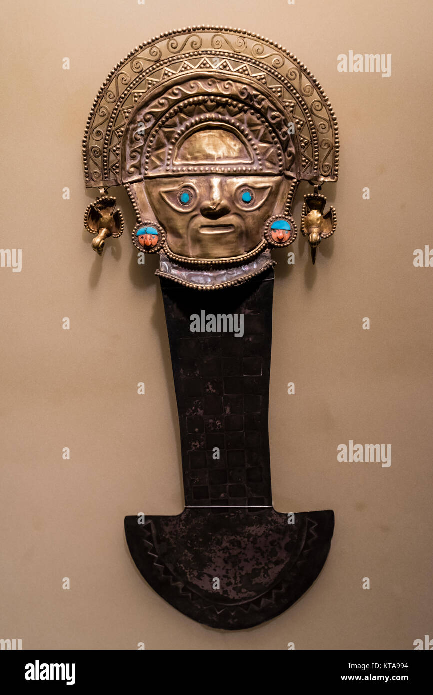 Pre-Columbian Jewelry Lambayeque/Sicán culture 700 AC-1375 AC Perú ...