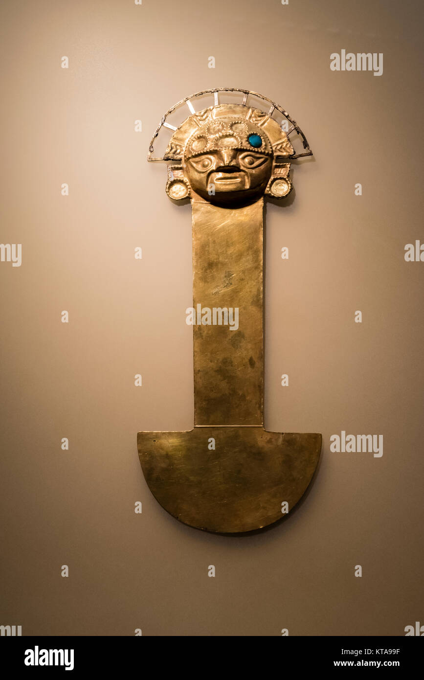 Sican gold museum lima peru hi-res stock photography and images - Alamy