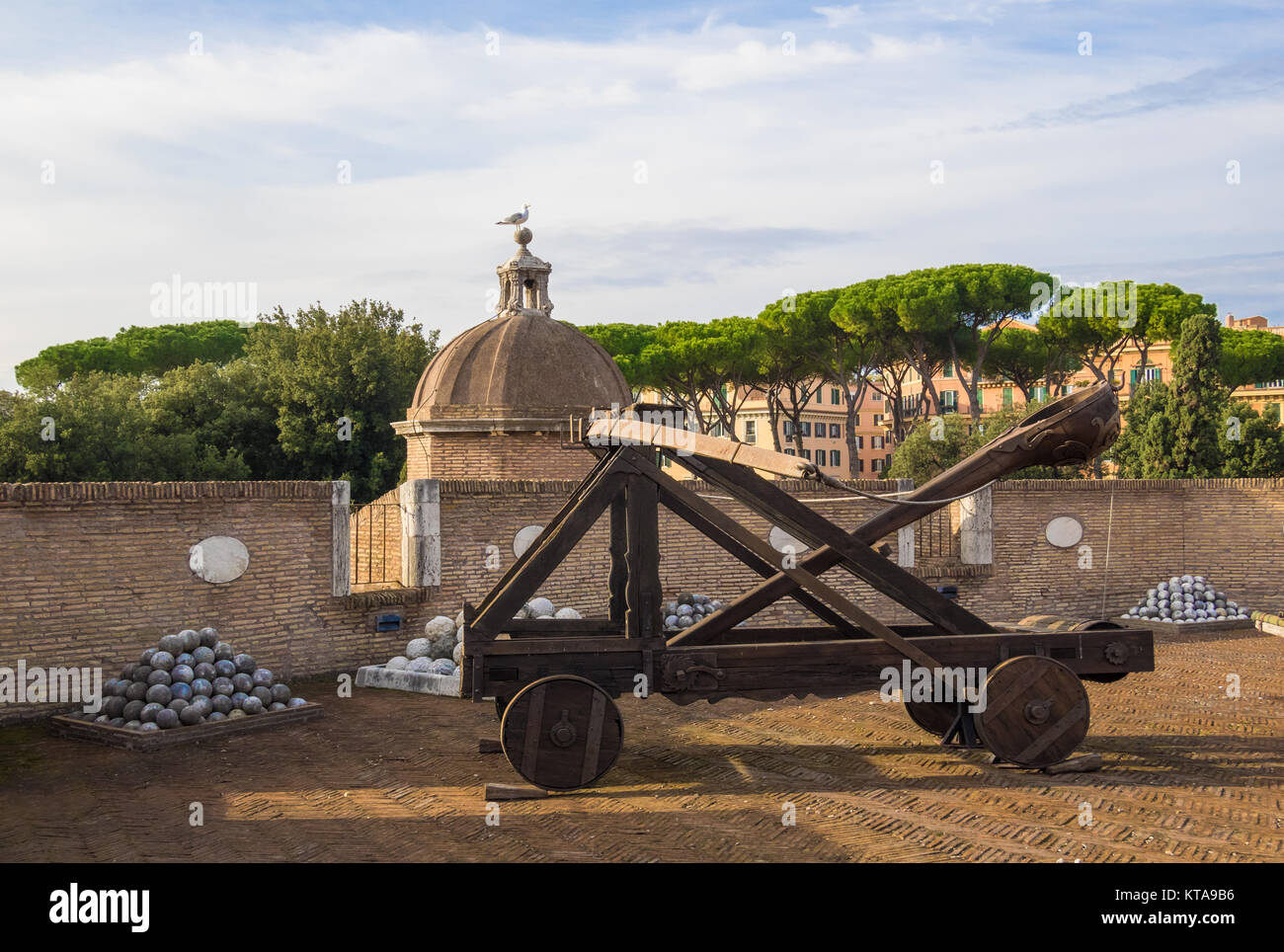 Rome (Italy) - The monument, castle and museum named Castel Sant'Angelo ...