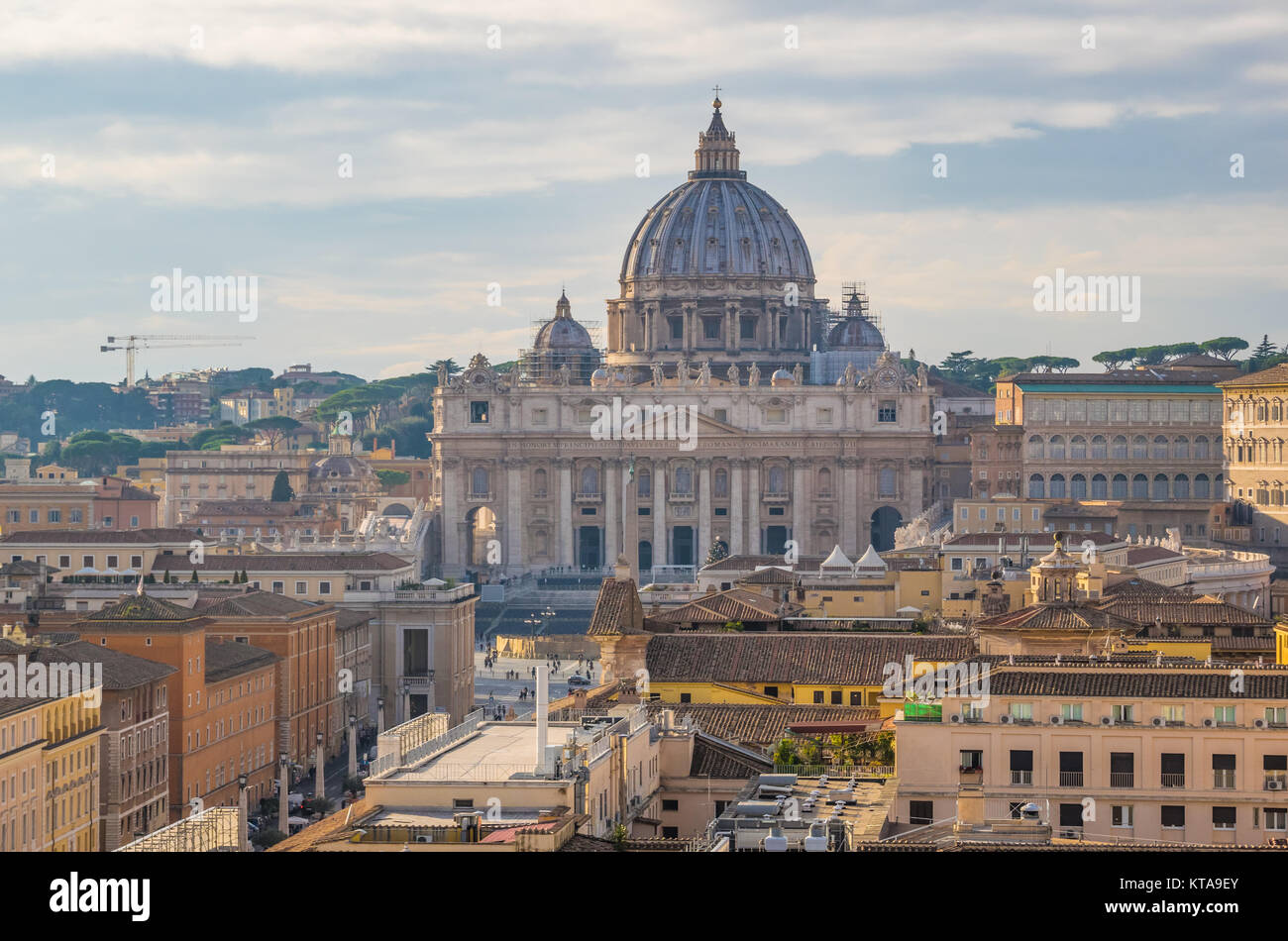 Rome (Italy) - The monument, castle and museum named Castel Sant'Angelo ...